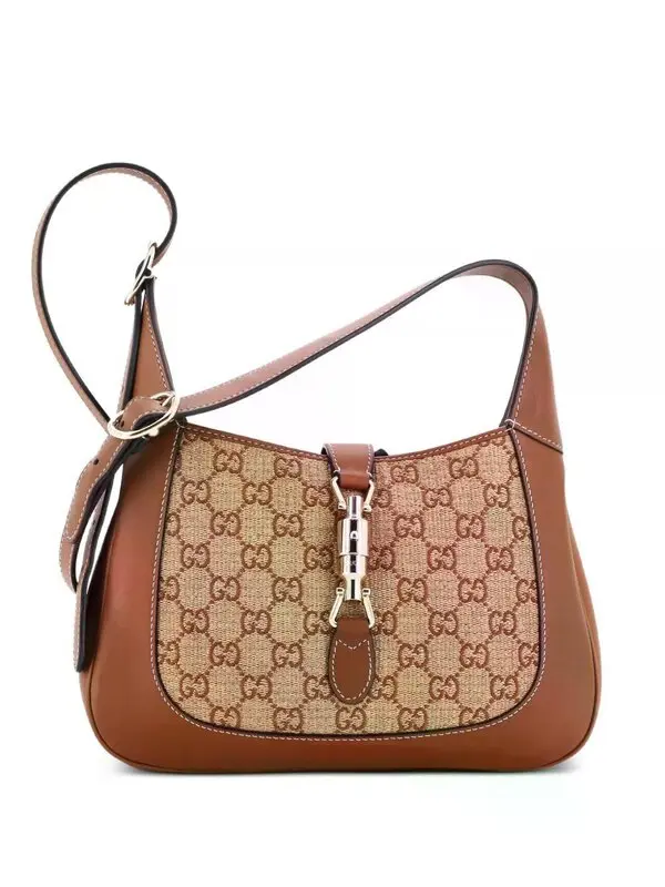 Gucci Jackie 1961 Gg Raffia Medium Hobo Bag