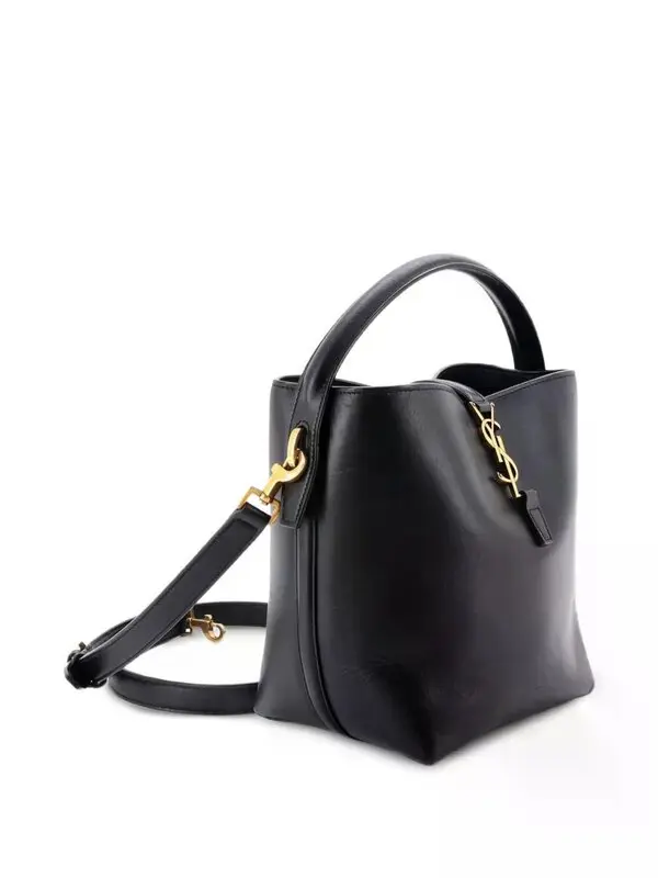 Saint Laurent Le 37 Leather Bucket Bag