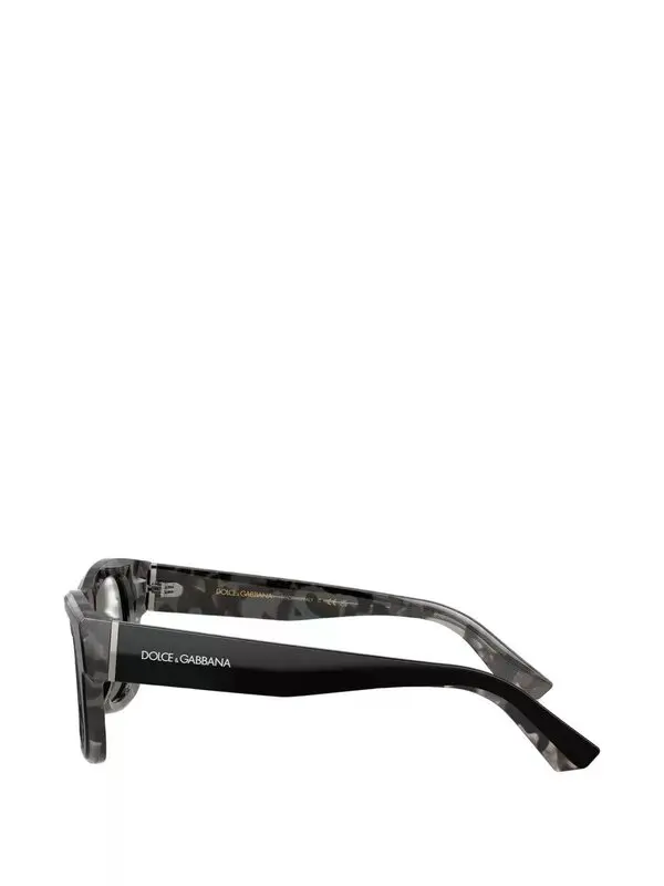 Dolce & Gabbana Square Havana Sunglasses