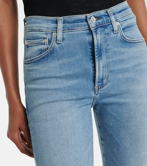 Citizens Of Humanity Caia High-rise Straight Jeans - Blue