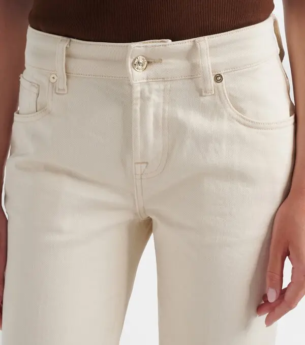 7 For All Mankind Calie Straight Jeans