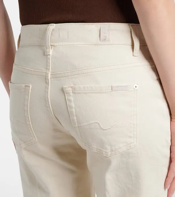 7 For All Mankind Calie Straight Jeans
