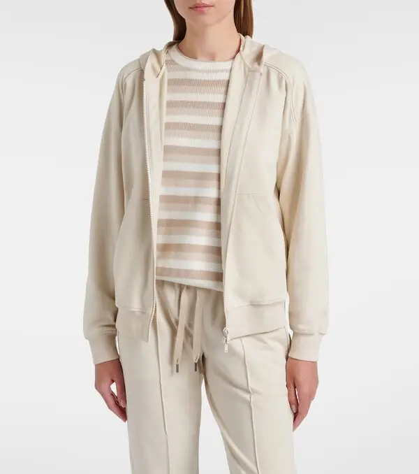 Brunello Cucinelli Monili Cotton Hoodie