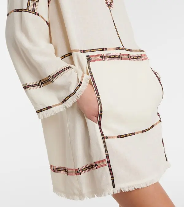 Isabel Marant Étoile Freya Silk Mini Dress - White
