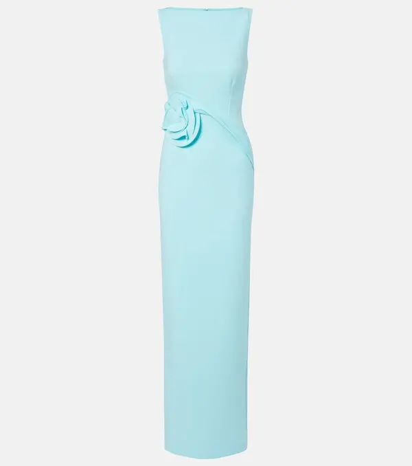 Roland Mouret Floral-applique Gown