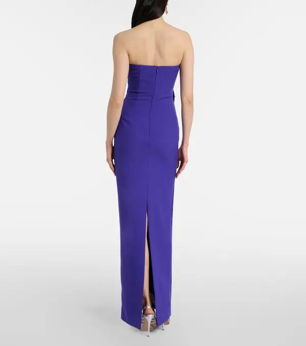 Roland Mouret Floral-applique Gown