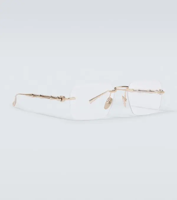 Gucci Bamboo Round Glasses