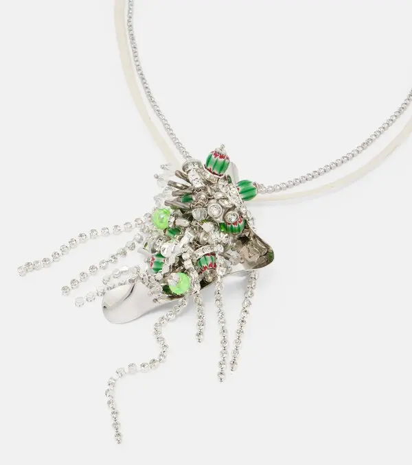 Dries Van Noten Embellished Charm Necklace