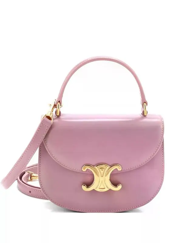 Celine Triomphe Besace Clea Top Handle Mini Satchel