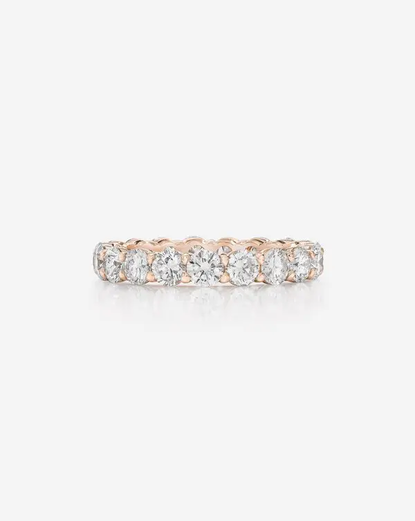 Ring Concierge Round Lab Diamond Eternity Band Platinum / Luxe - One-color