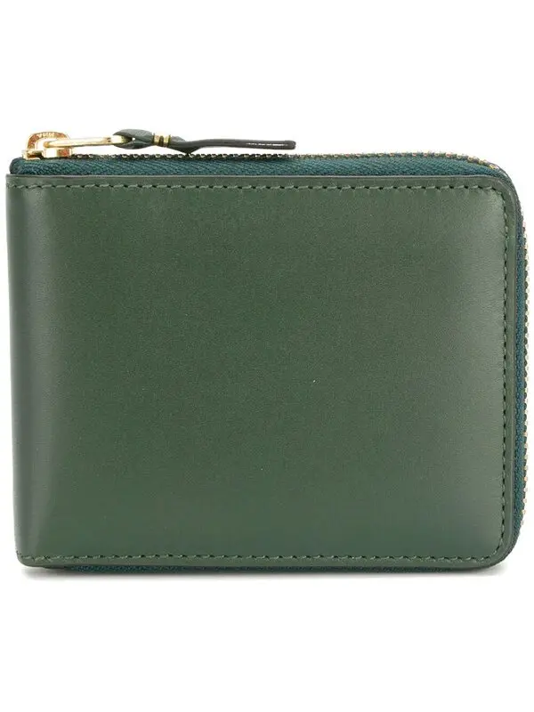 Comme Des Garçons Classic Leather Line 110x85 Mm" Wallet - Green
