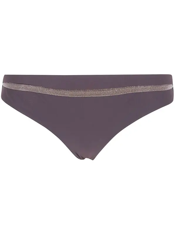 Brunello Cucinelli Bikini Bottom - Brown