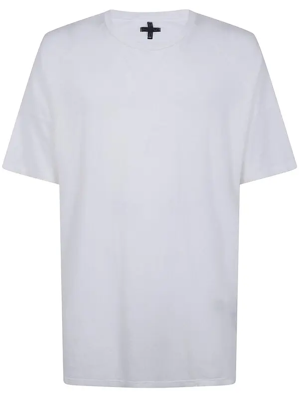 MD75 Linen Oversized T-shirt - White