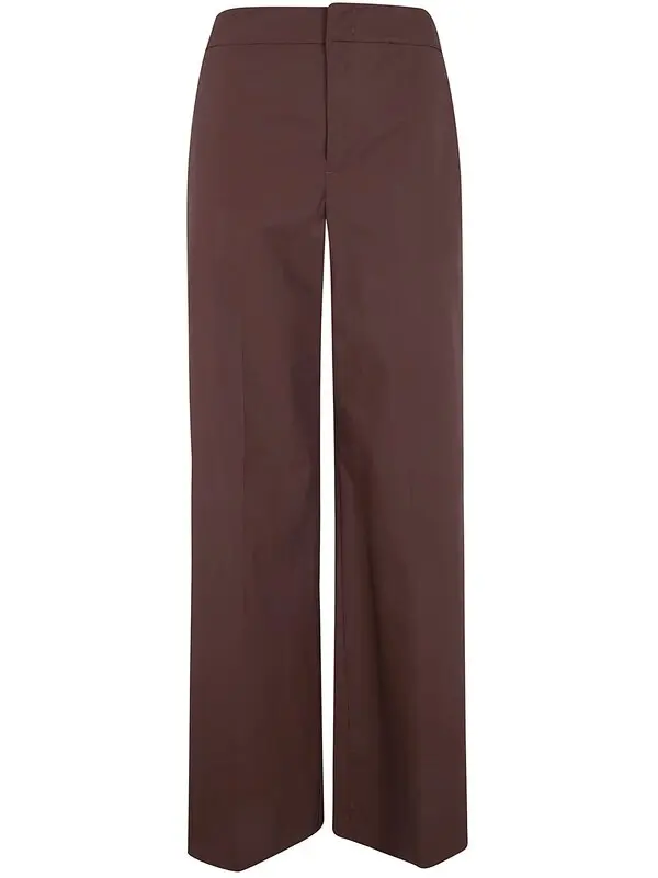 TWINSET Wide Leg Trousers - Brown