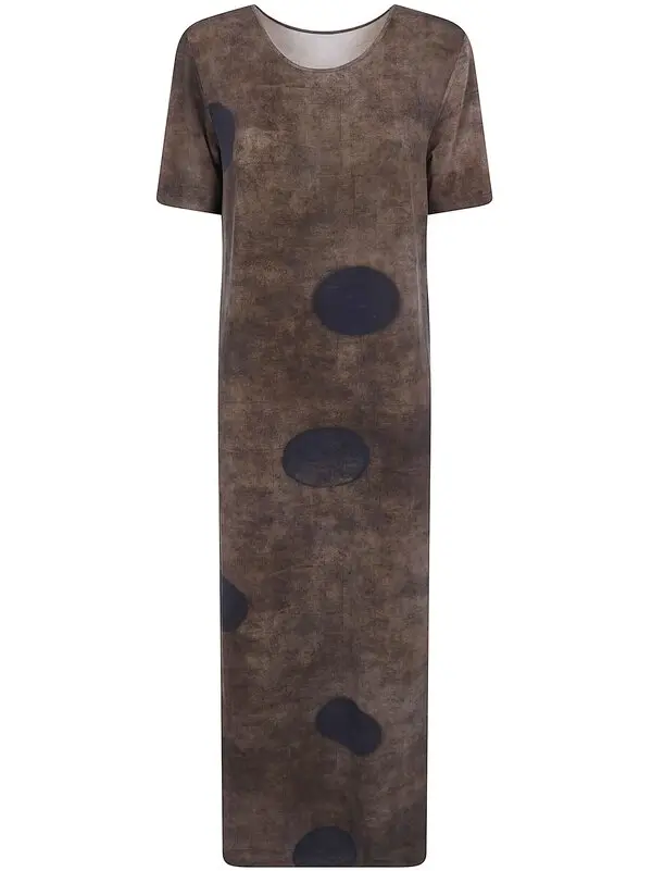UMA WANG Dir' Dress - Brown