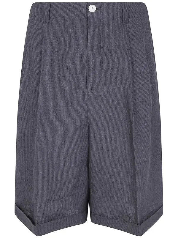 Jacquemus Le Short Pastro Bermuda Trousers - Gray