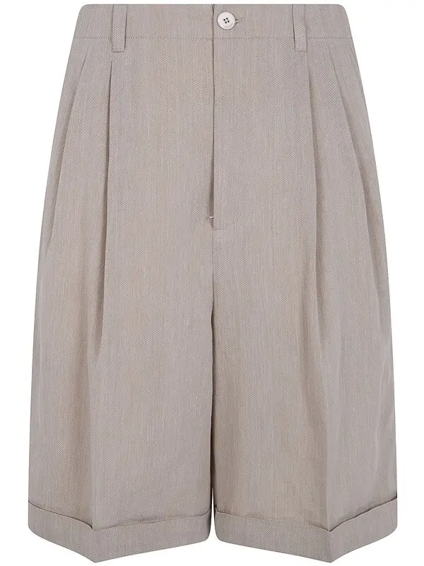 Jacquemus Le Short Pastro Bermuda Trousers - Beige