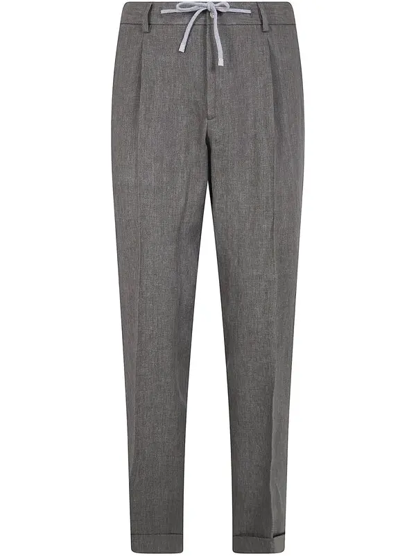 BARBA NAPOLI Roma Chino Trousers - Green
