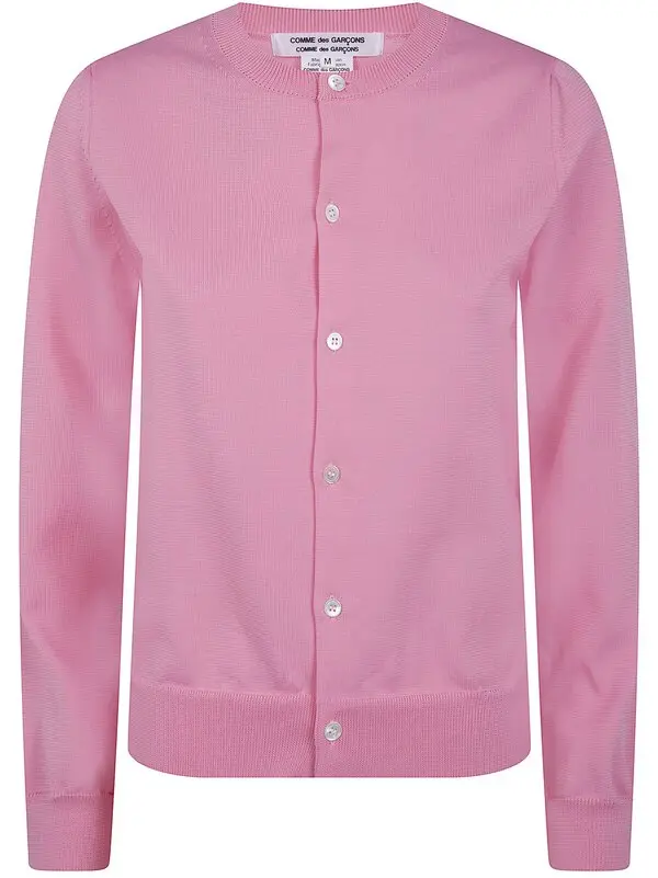 Comme Des Garçons Classic Cardigan - Pink