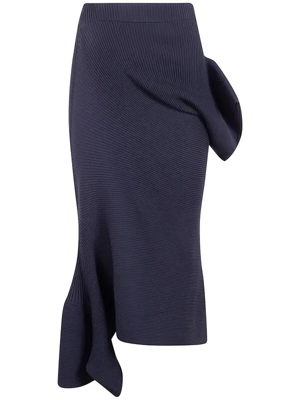Issey Miyake Life Form Volume Midi Skirt