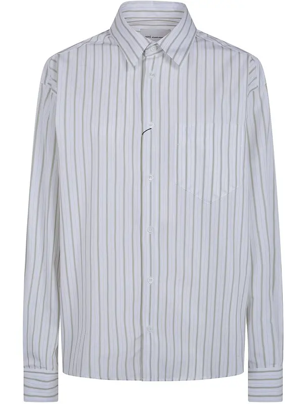 AMI Paris Boxy Long Sleeve Shirt