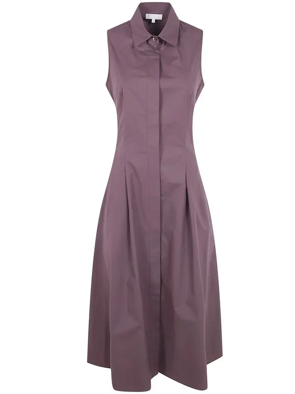 Antonelli Firenze Sleeveless "minneapolis" Midi Dress - Brown