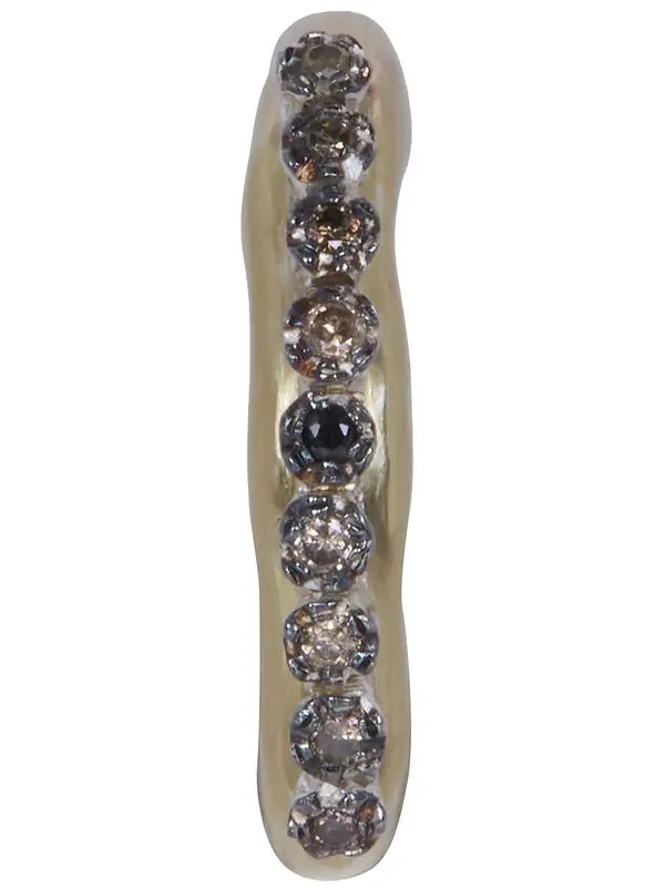 ROSA MARIA Poppy 5 Cu St Dia Co 8p Blk 1p Ring - Metallic