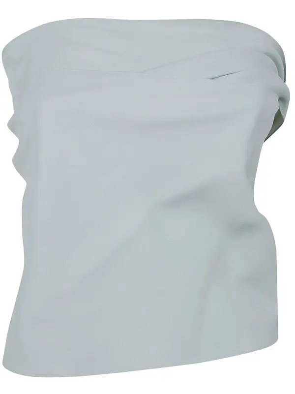 Alberta Ferretti Twisted Neck Top