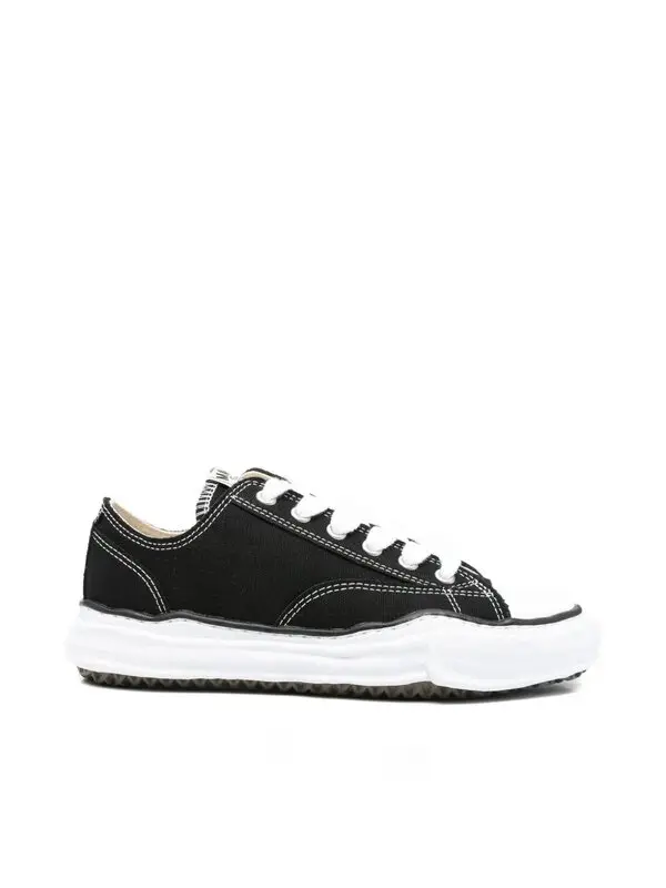 Mihara Yasuhiro Peterson Original Sole Low Top Sneakers - Black