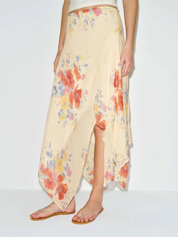 REFORMATION Liliana Skirt - Ivory