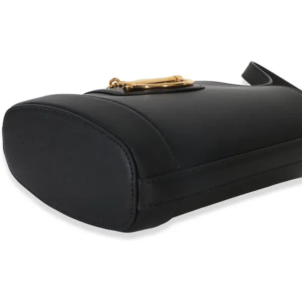 Gucci Smooth Calfskin Hasler Horsebit Bucket Bag