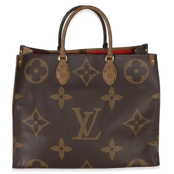 LOUIS VUITTON Reverse Monogram Canvas Onthego Mm - Brown