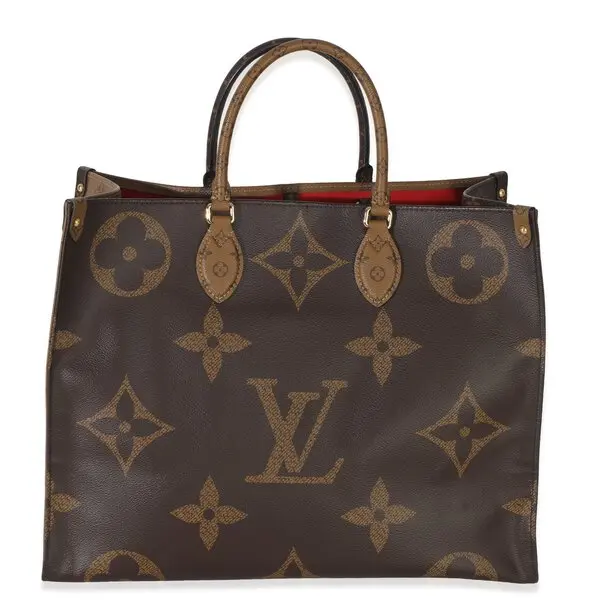 LOUIS VUITTON Reverse Monogram Canvas Onthego Mm - Brown
