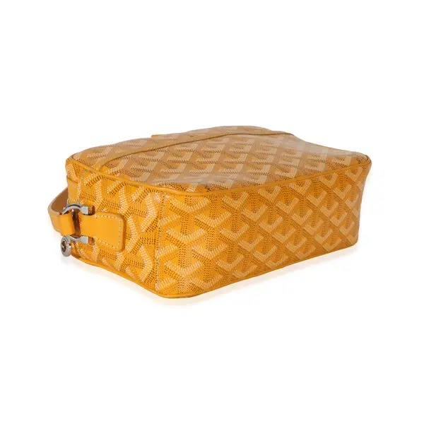 Goyard Ine Canvas Sac Cap Vert Pm - Yellow
