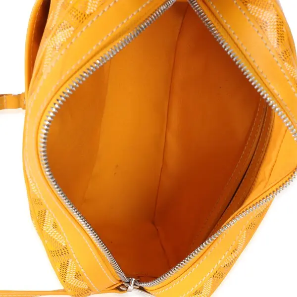 Goyard Ine Canvas Sac Cap Vert Pm - Yellow