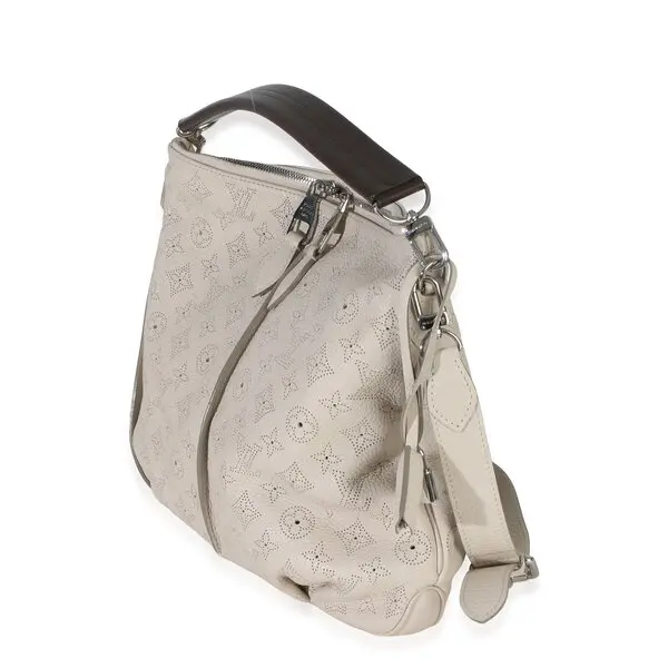LOUIS VUITTON Cream Monogram Selene Hobo Pm - Neutral