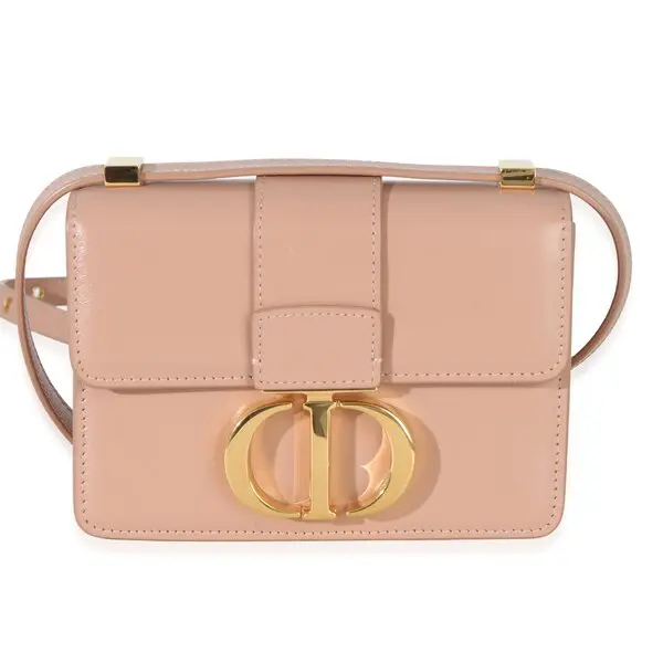 Dior Light Smooth Calfskin Micro 30 Montaigne Flap Bag - Pink