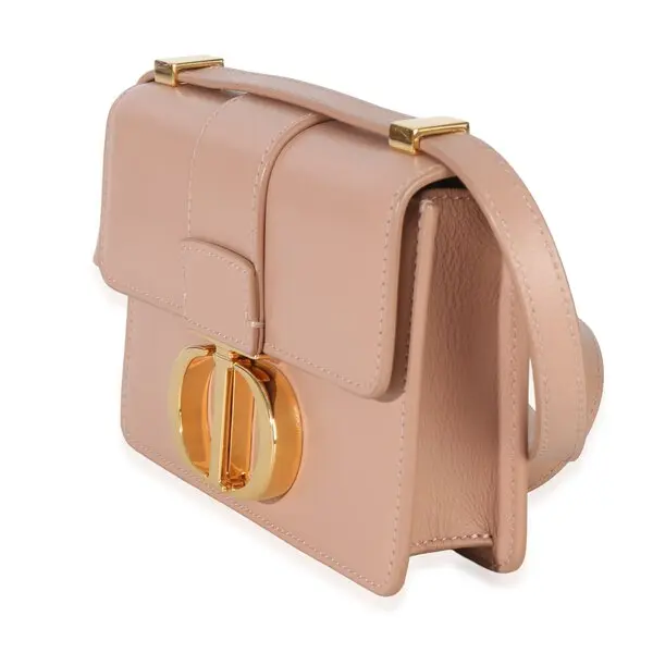 Dior Light Smooth Calfskin Micro 30 Montaigne Flap Bag - Pink