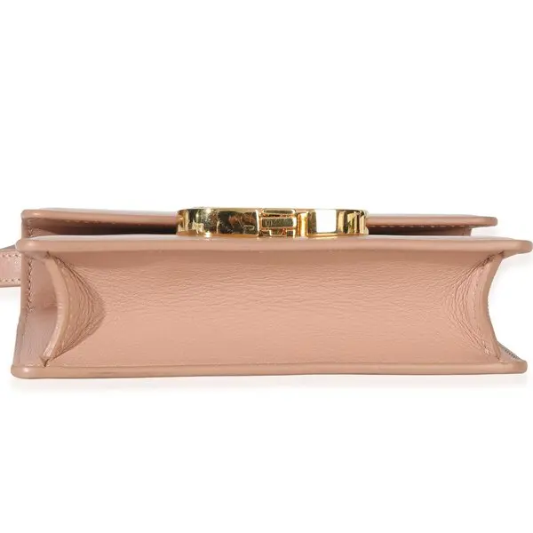 Dior Light Smooth Calfskin Micro 30 Montaigne Flap Bag - Pink