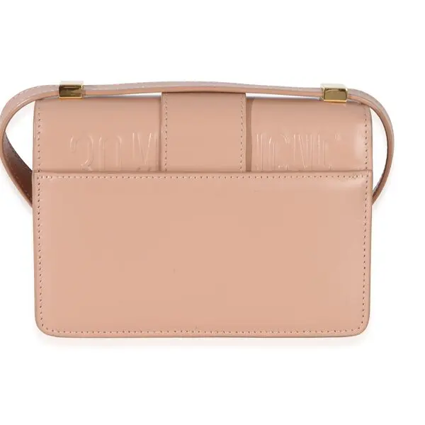Dior Light Smooth Calfskin Micro 30 Montaigne Flap Bag - Pink