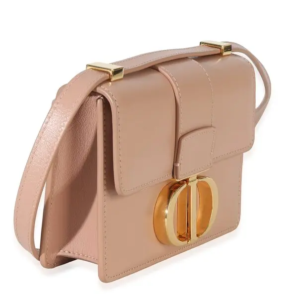 Dior Light Smooth Calfskin Micro 30 Montaigne Flap Bag - Pink