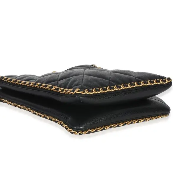 Chanel Quilted Caviar Never Ending Chain Tote