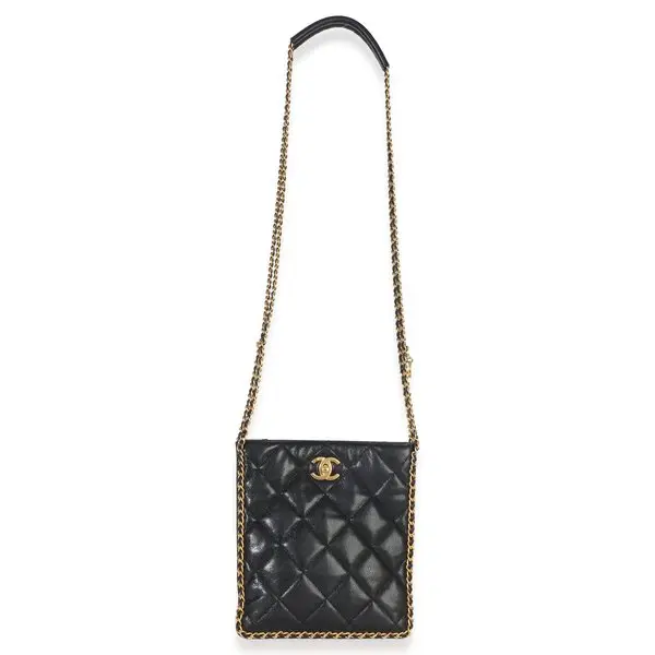 Chanel Quilted Caviar Never Ending Chain Tote