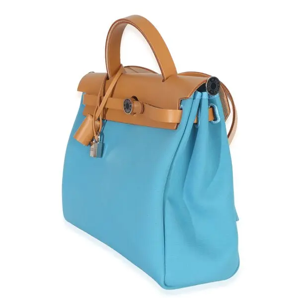 Hermès Herbag Zip 31 Pm - Blue