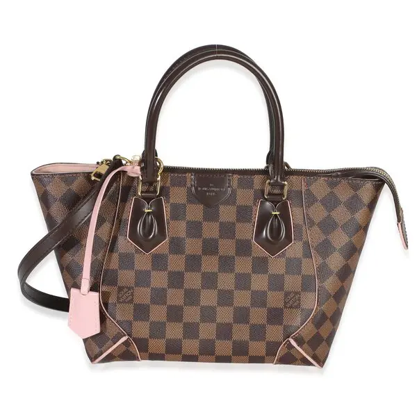 LOUIS VUITTON Damier Ebene Canvas Caissa Pm - Brown