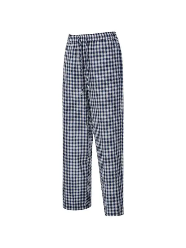 DUNST Checked Pajama Trousers