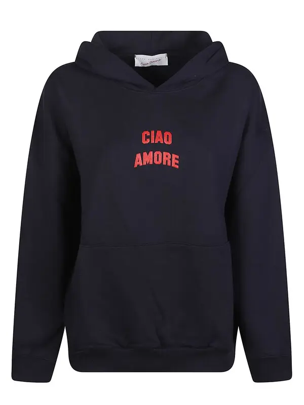 Giada Benincasa Ciao Amore Sweatshirt - Blue
