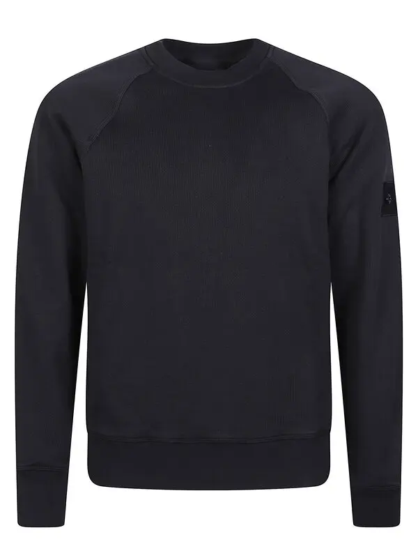 Stone Island Crewneck Sweatshirt - Blue