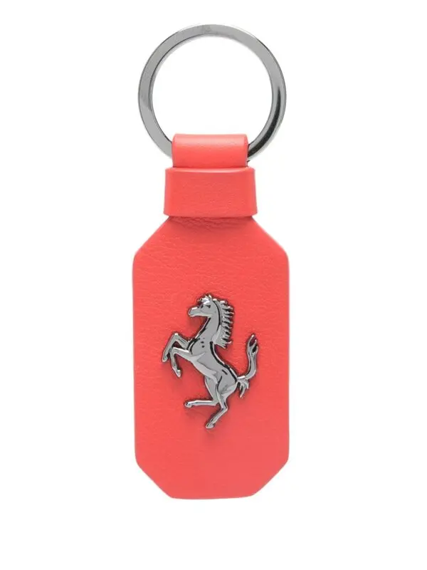 FERRARI Keychain With Logo - Red