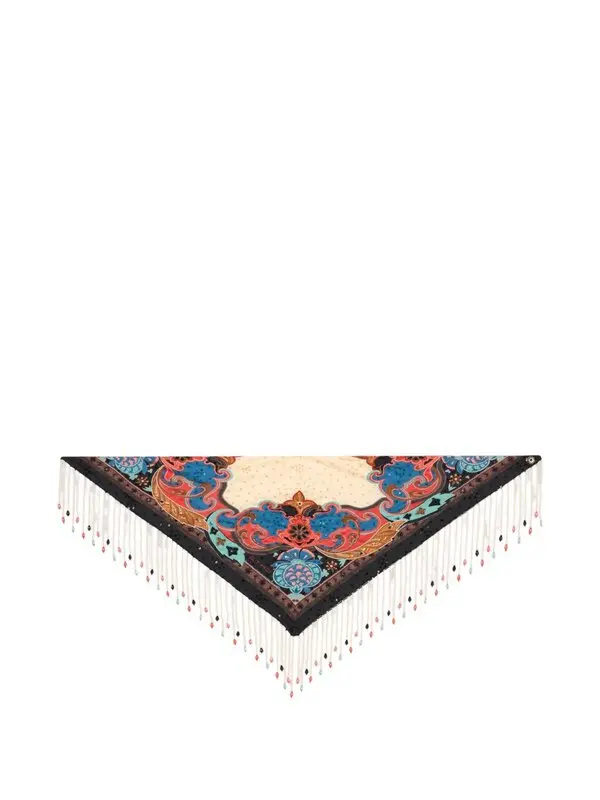 Etro Printed Silk Foulard - Multi